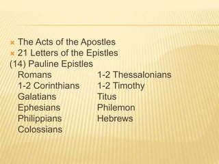 The Bible | PPTX