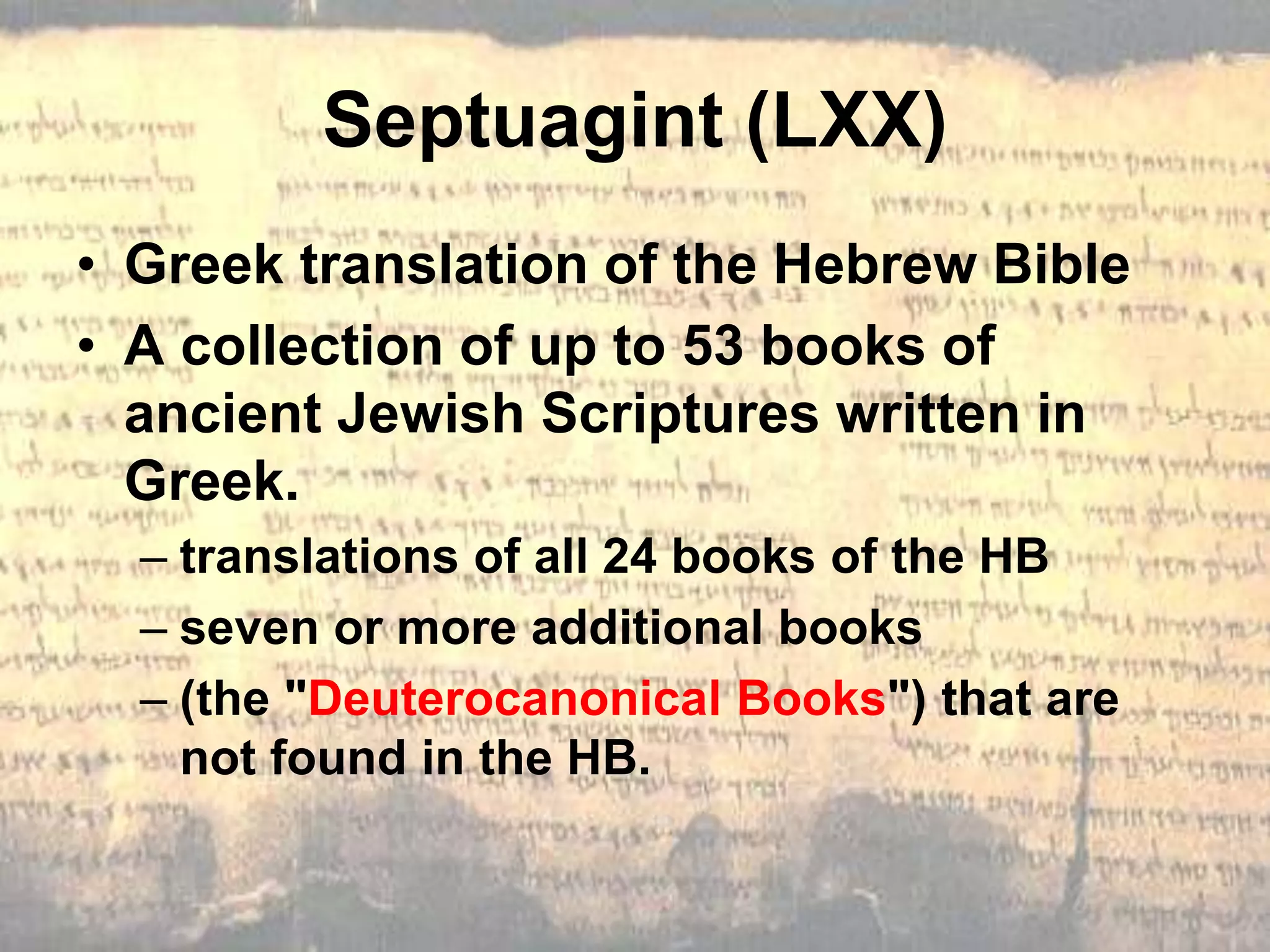 THE BIBLE .ppt