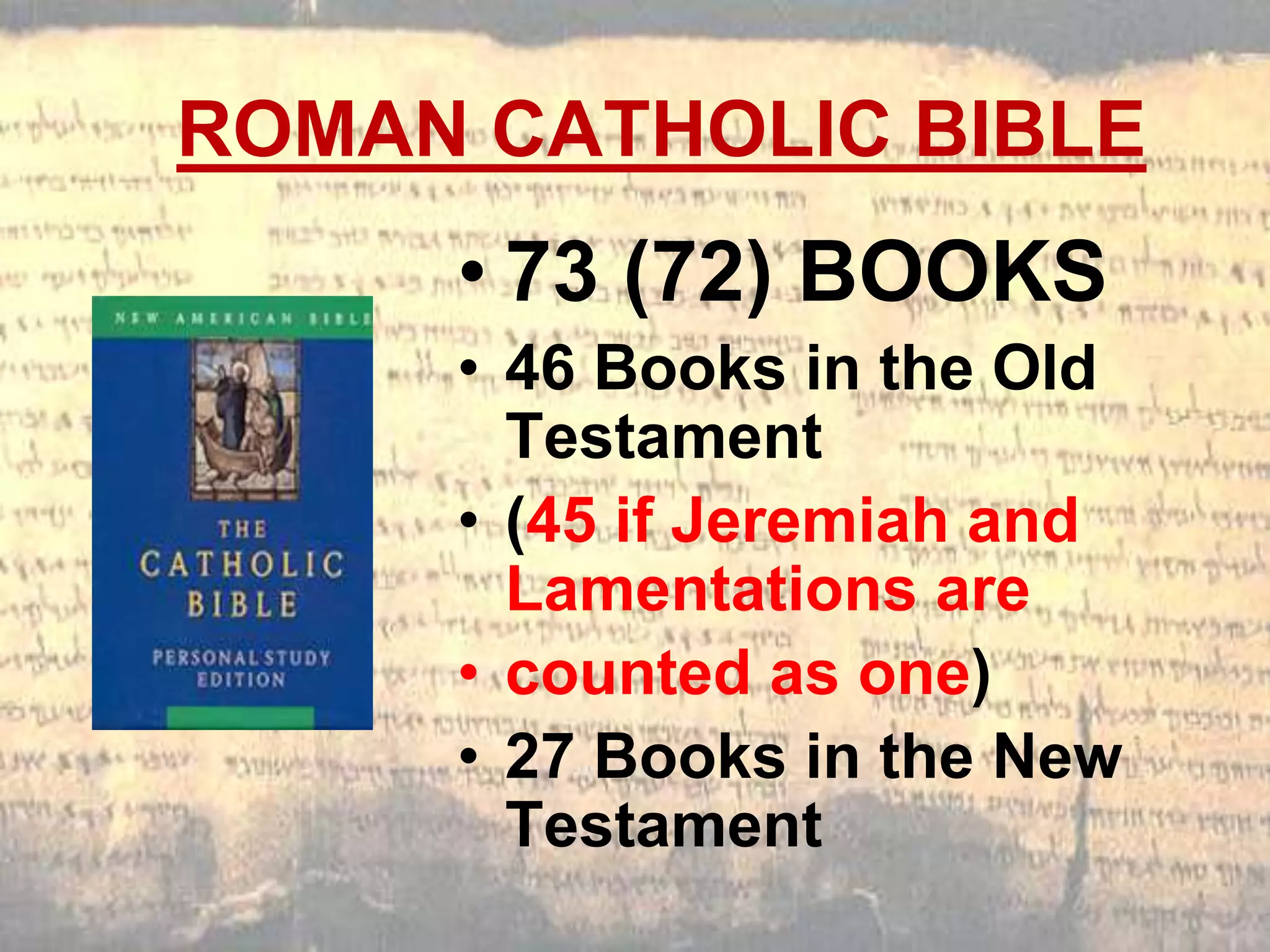 THE BIBLE .ppt
