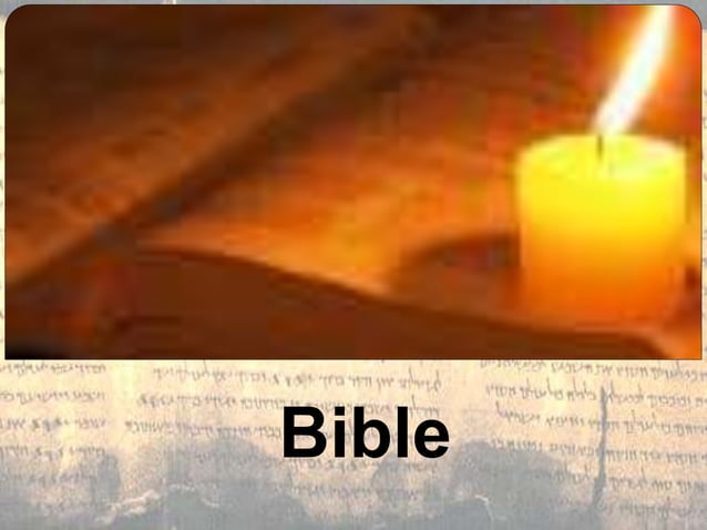 THE BIBLE .ppt