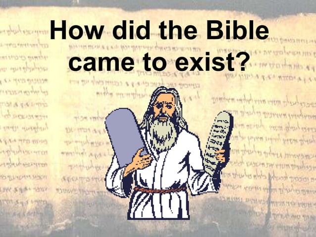 THE BIBLE .ppt