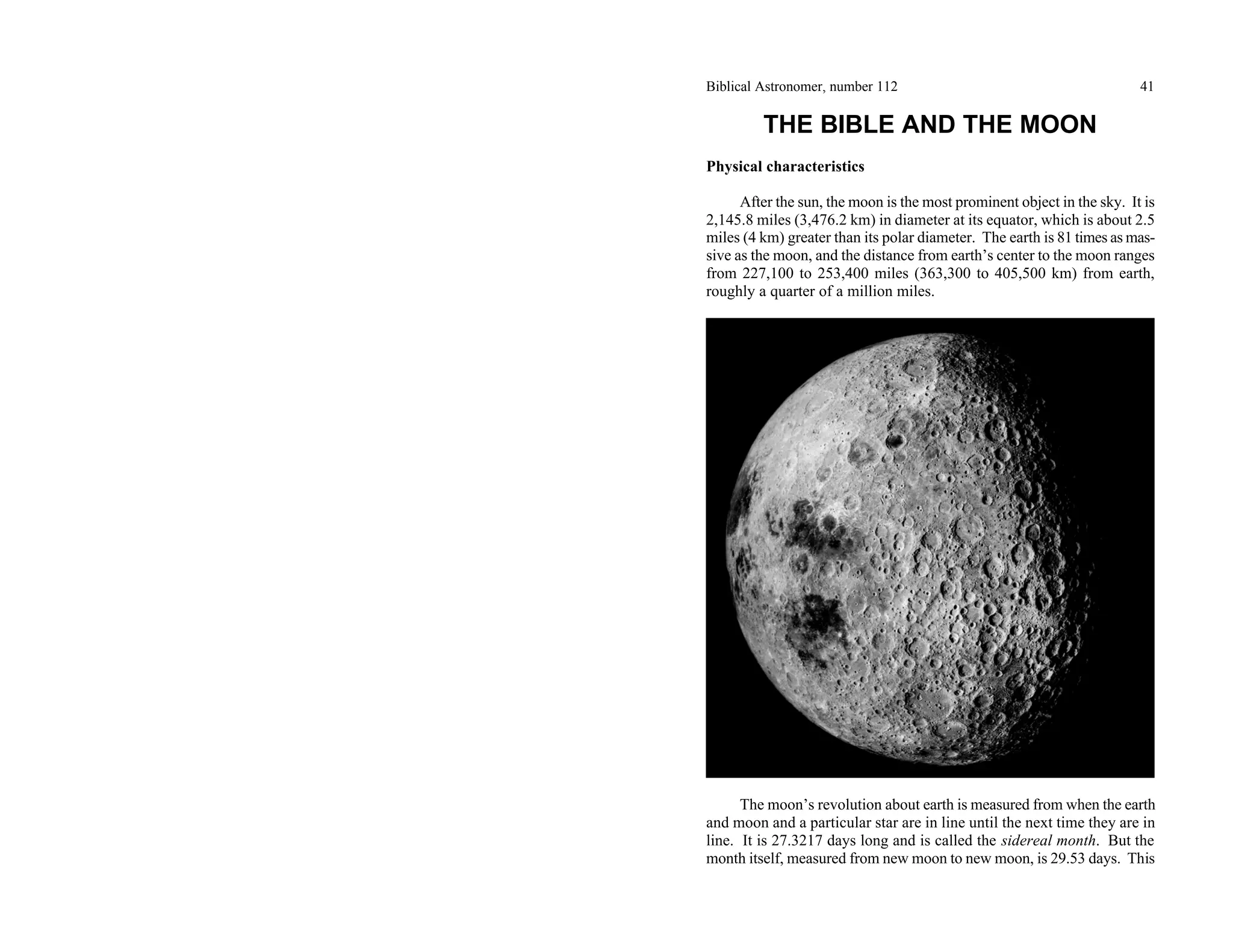 The bible and the moon elimringi moshi | PPT