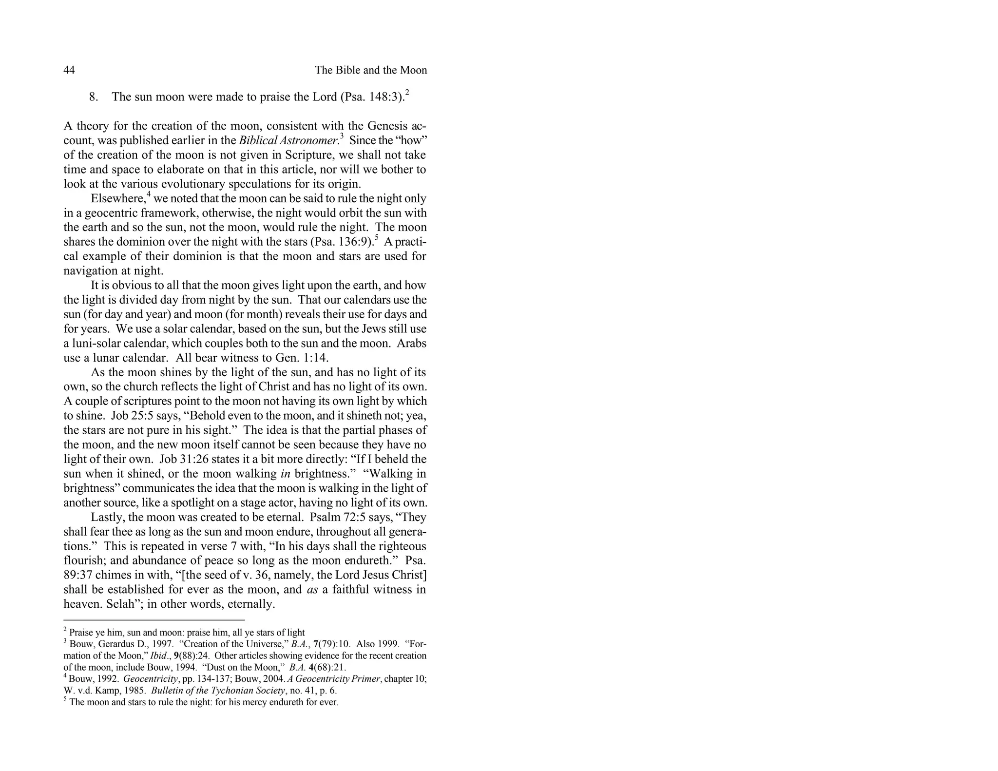 The bible and the moon elimringi moshi | PPT