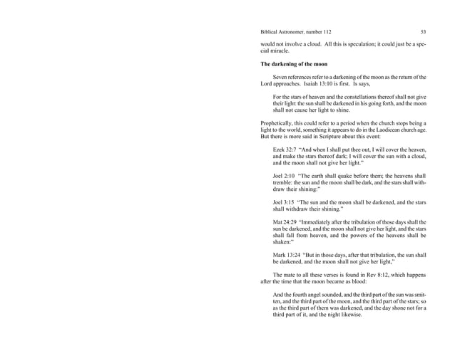 The bible and the moon elimringi moshi | PPT