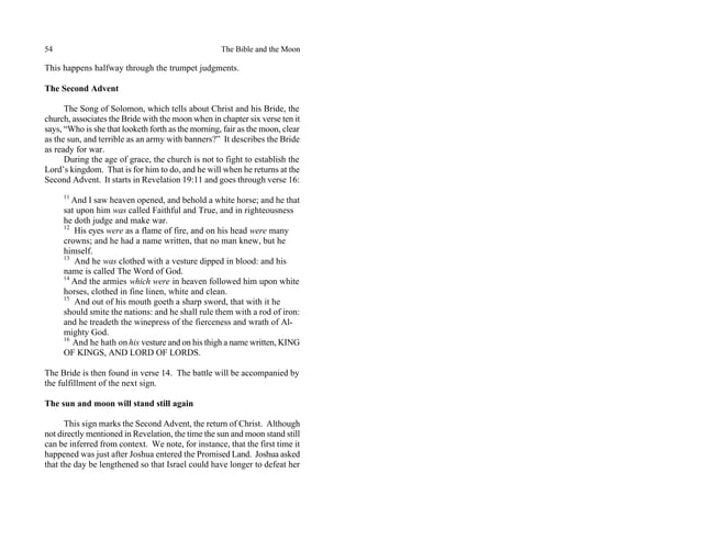 The bible and the moon elimringi moshi | PPT