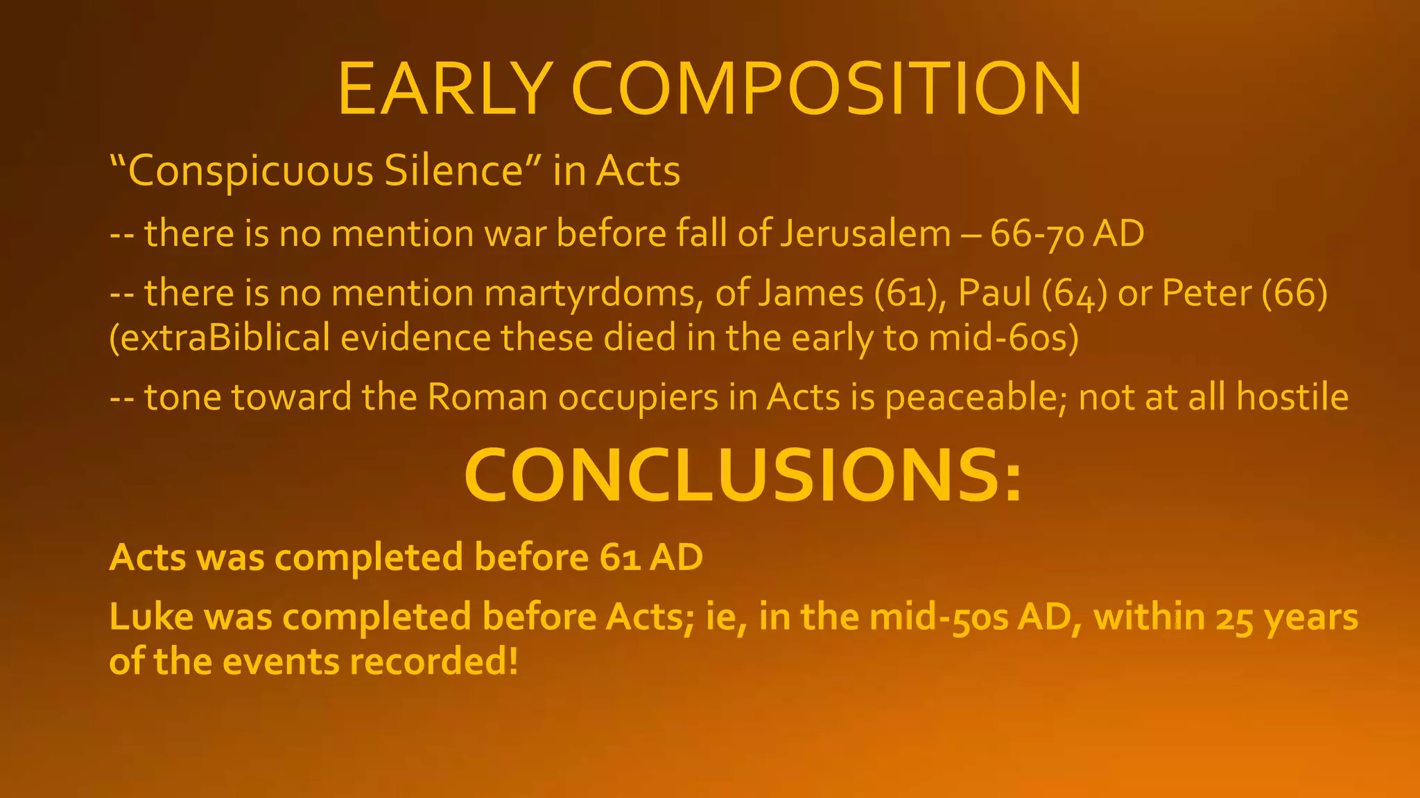 The bible as history | PPT