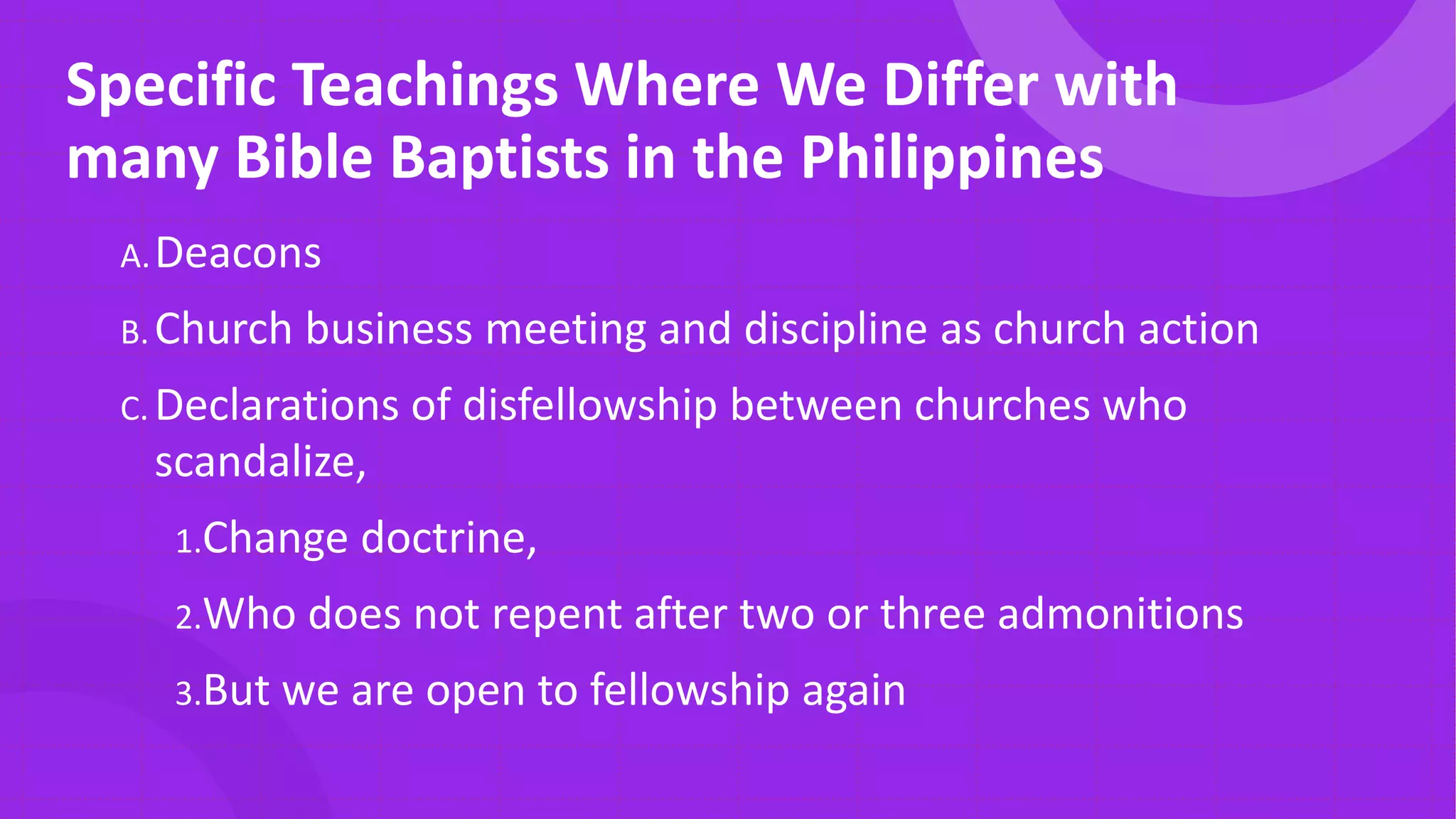 The Bible Baptist | PPTX