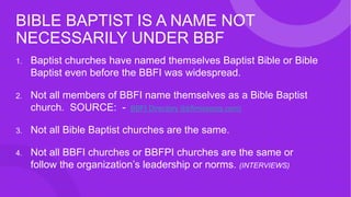 The Bible Baptist | PPTX