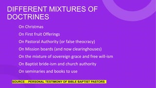 The Bible Baptist | PPTX