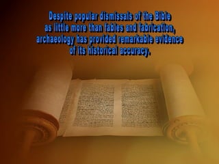 The Bible Fact Or Fable | PPS