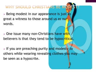 The bible & fashion | PPT | Free download