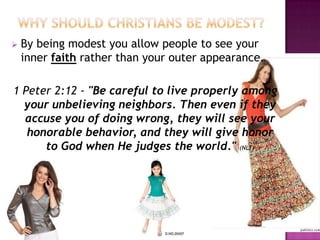 The bible & fashion | PPT