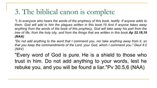 The Biblical Canon about the whole Bible.ppt