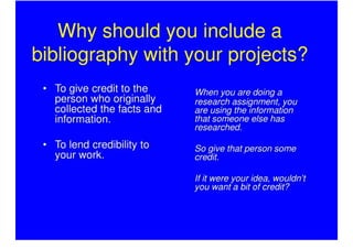 THE BIBLIOGRAPHY | PPT