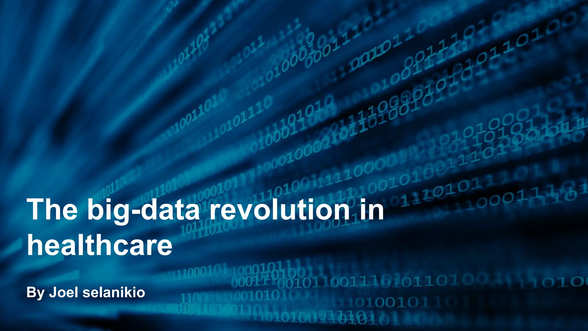 The big data revolution in healthcare | PDF | Internet | Computing