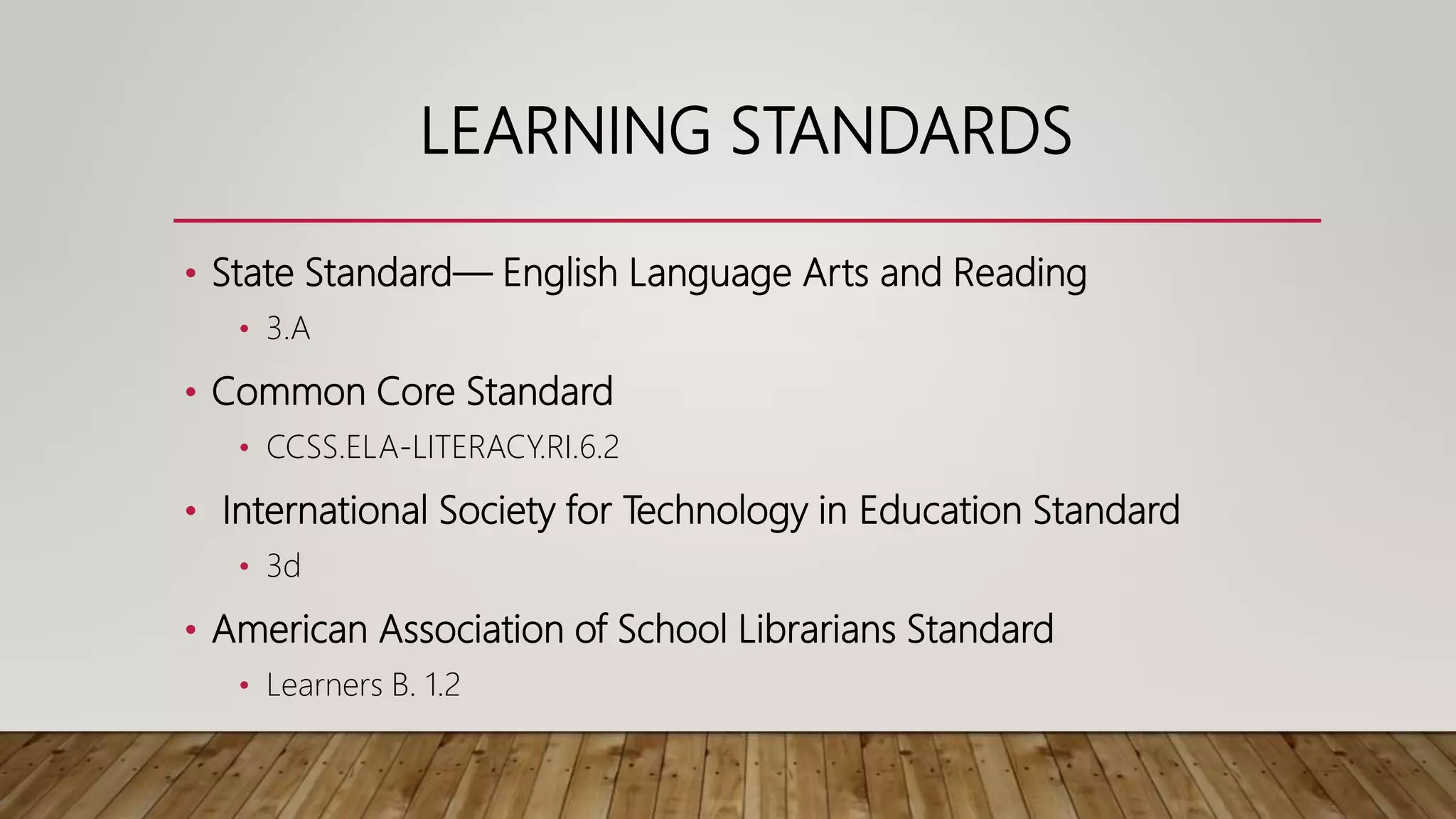 The Big 6 Lesson Introduction | PPTX