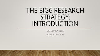 The Big 6 Lesson Introduction | PPTX