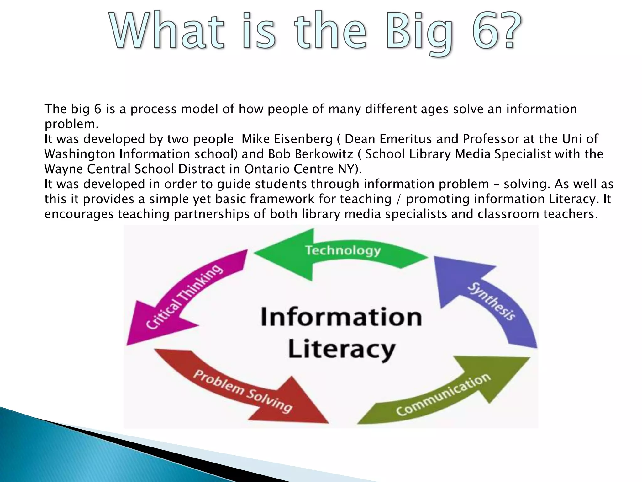 The big 6 powerpoint | PPTX