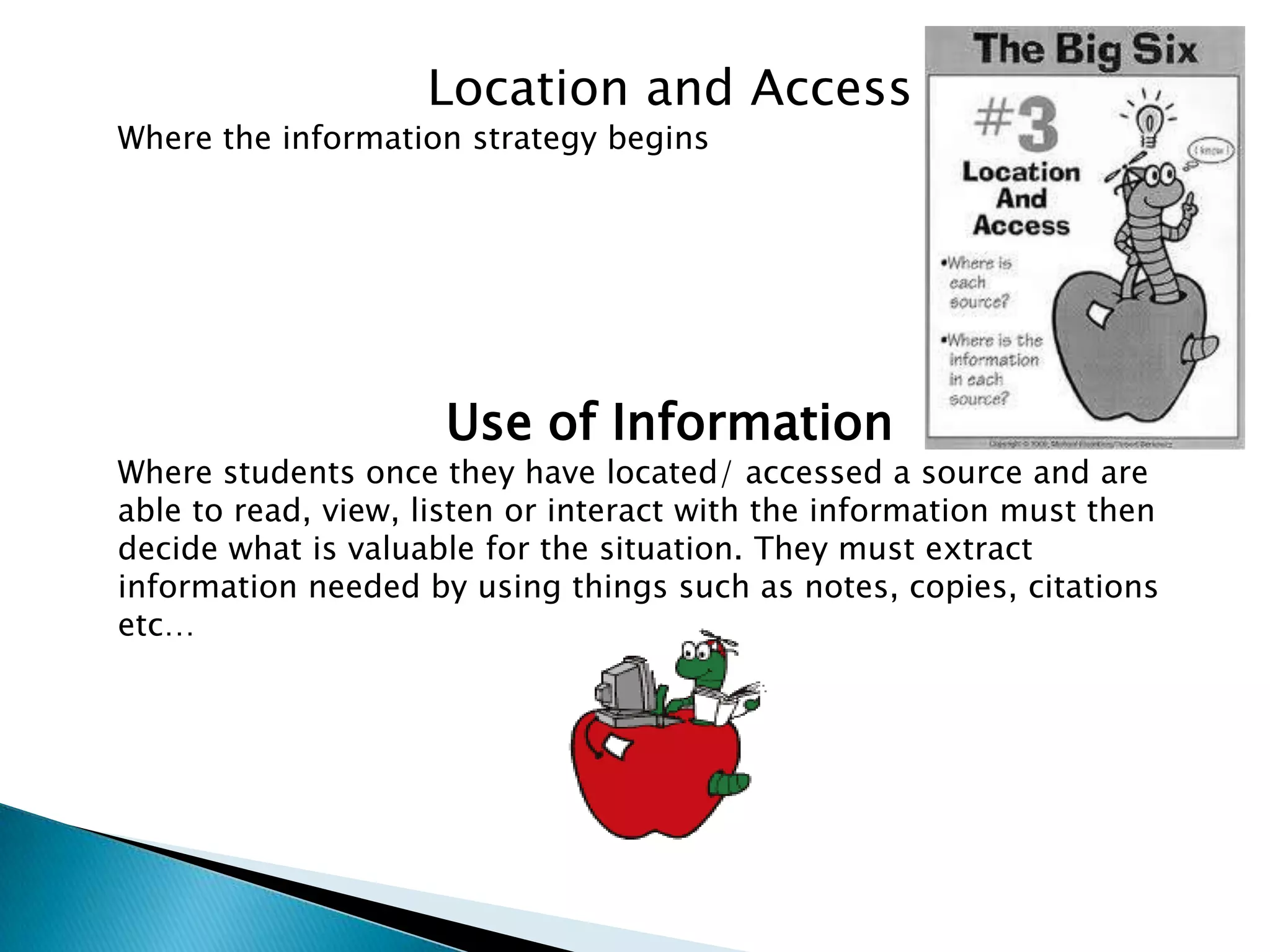 The big 6 powerpoint | PPTX