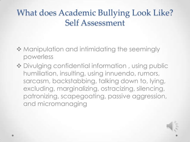 The big bad bully | PPT