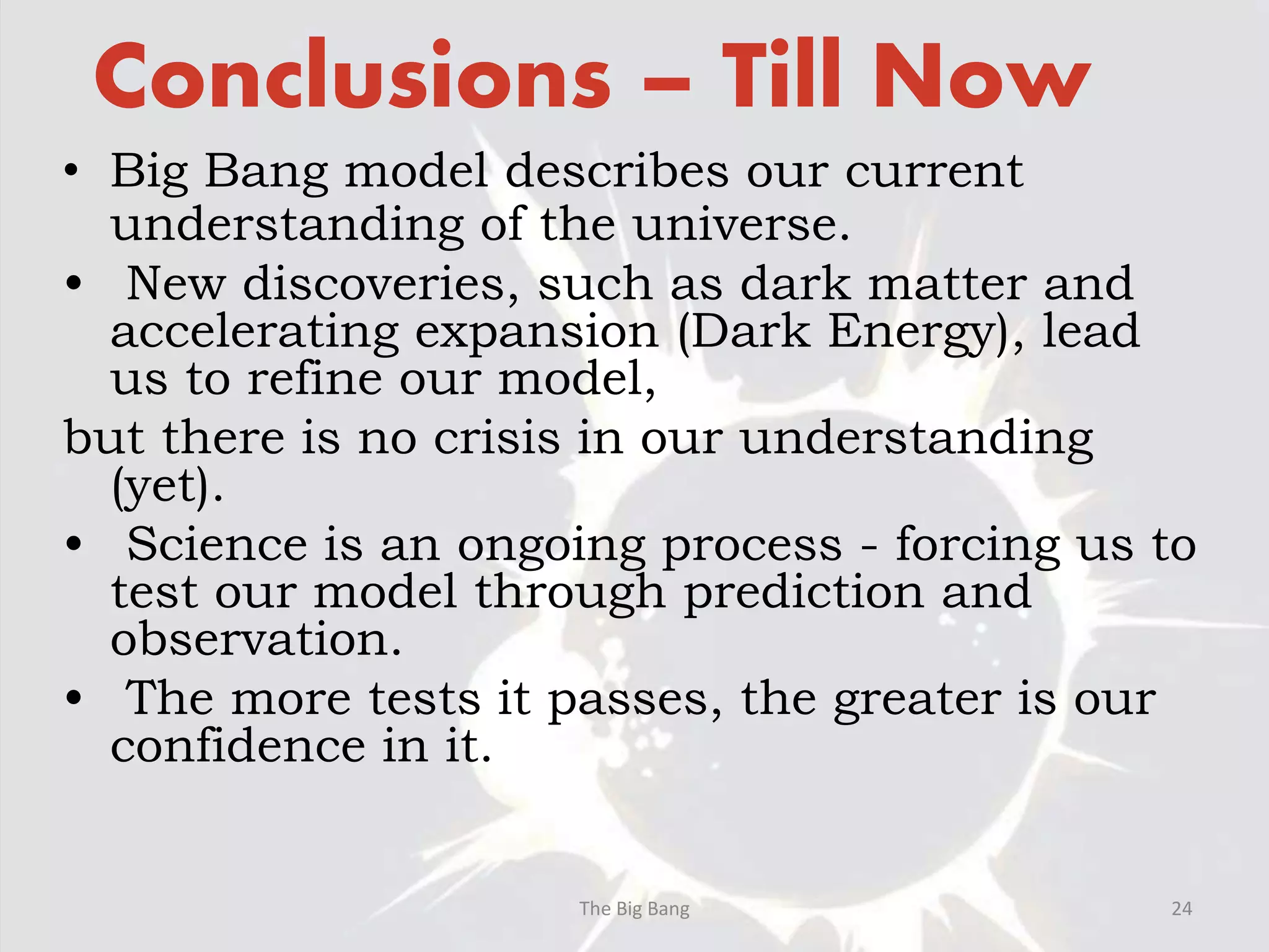 The Big Bang | PPTX