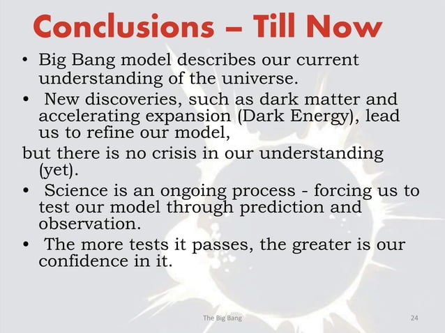 The Big Bang | PPTX | Physics | Science