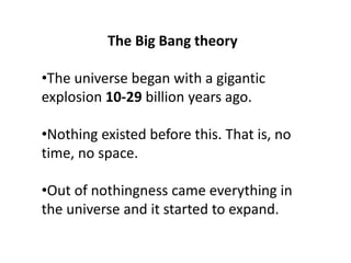 The big bang edited.pptx4444444444444444444444444444 | PPTX