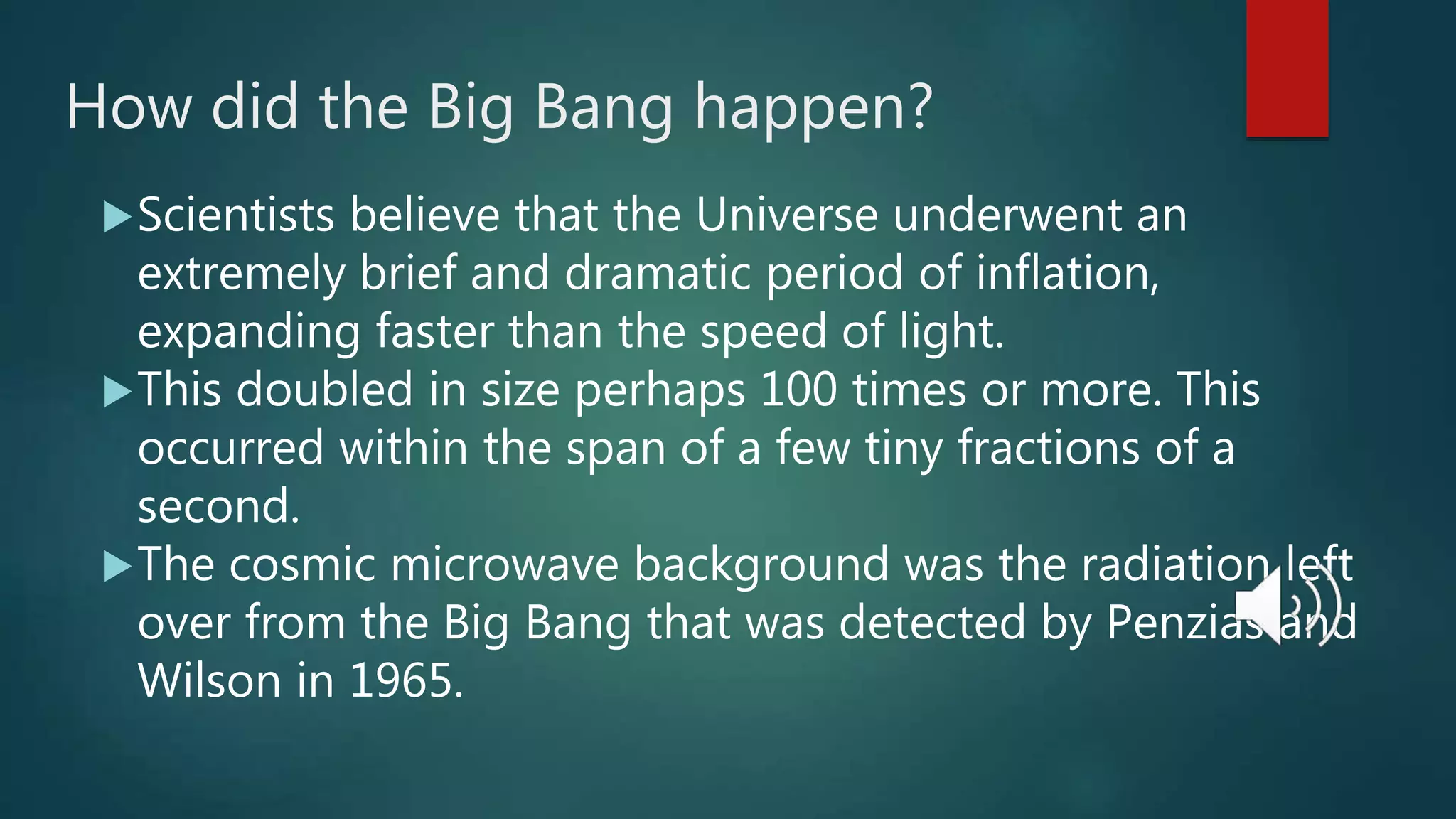 The big bang project | PPTX