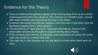 The big bang project | PPTX