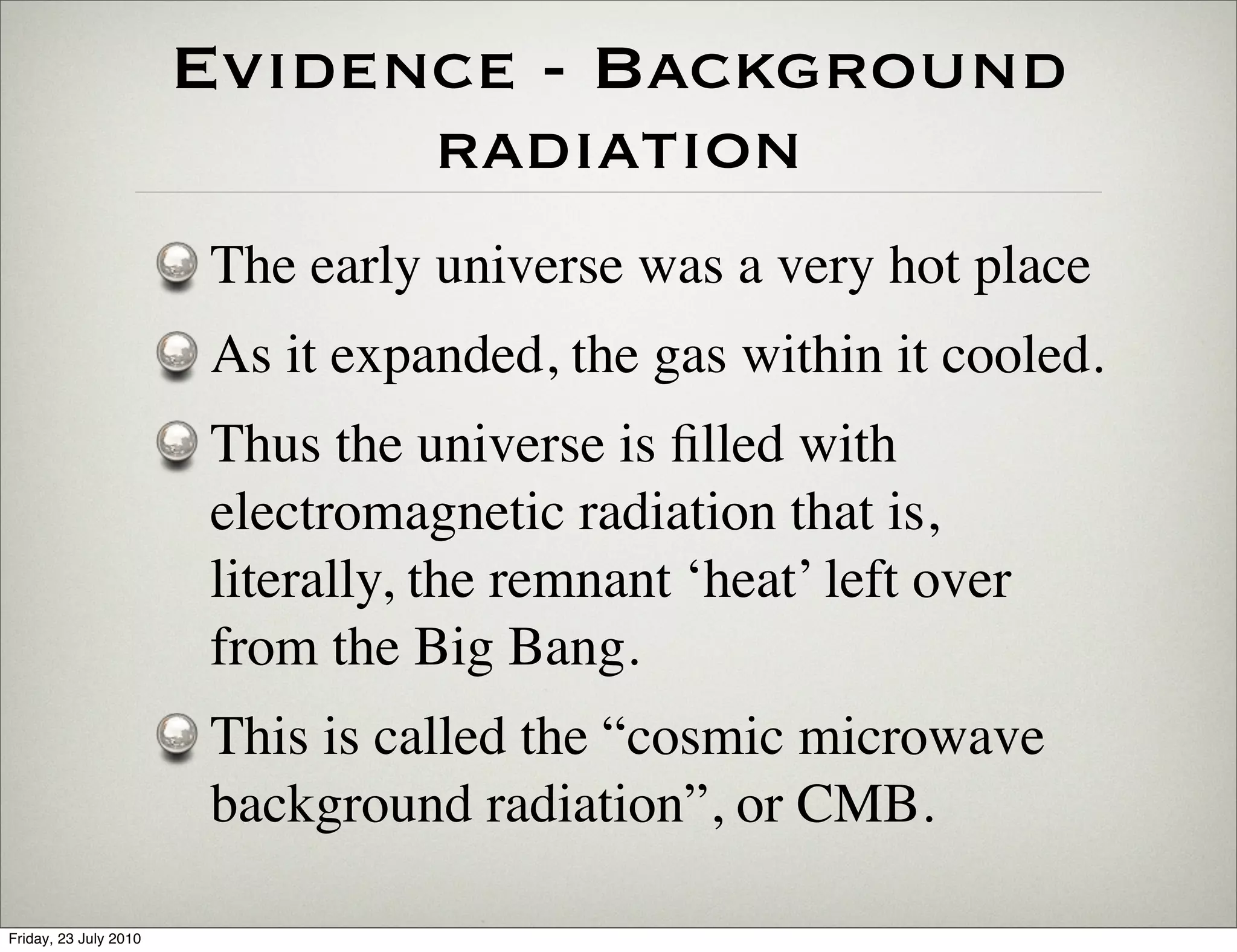 The big bang theory | PDF