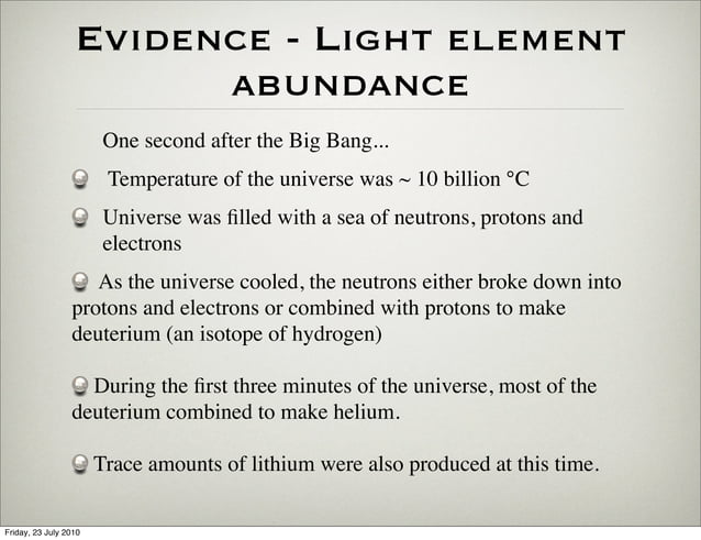 The big bang theory | PDF | Physics | Science