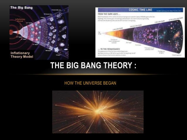 The big bang theory | PPTX