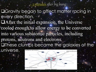 The big bang theory | PPTX