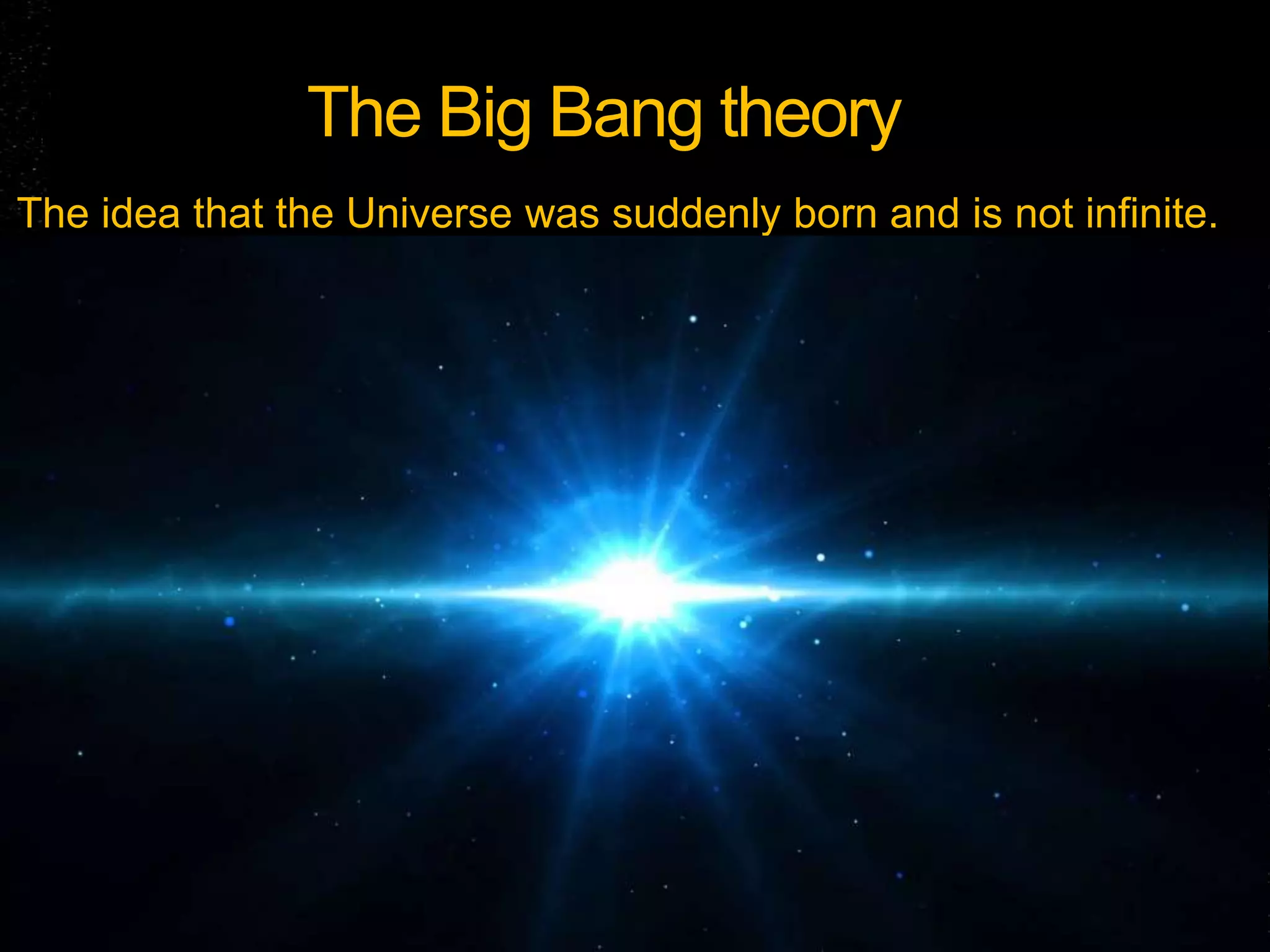 THE BIG BANG THEORY | PPTX
