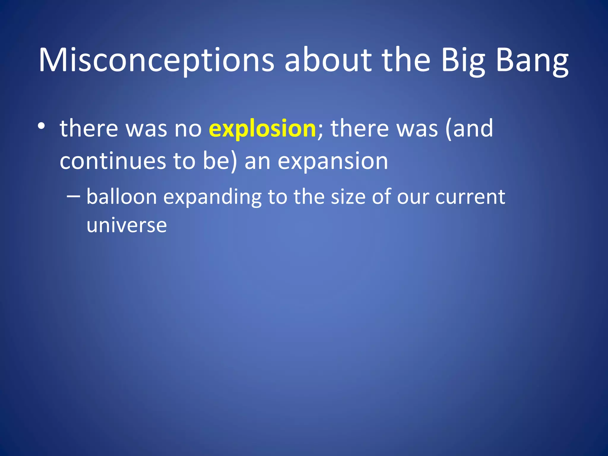 The big bang theory | PPT