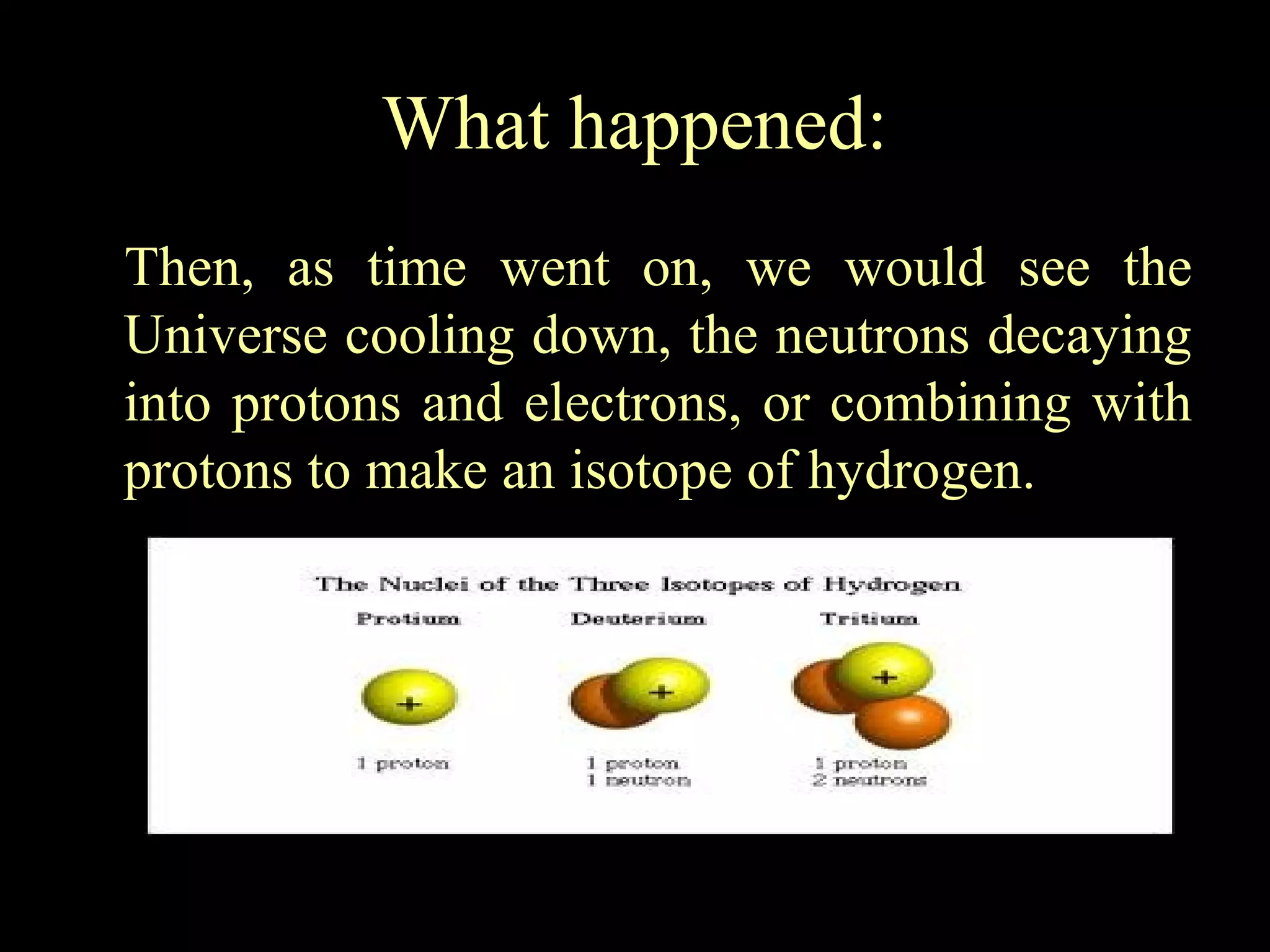 The big bang theory (1) | PPT | Space and Astronomy | Science