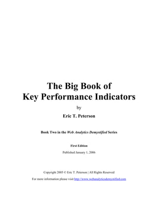 The big book of key performance indicators | PDF