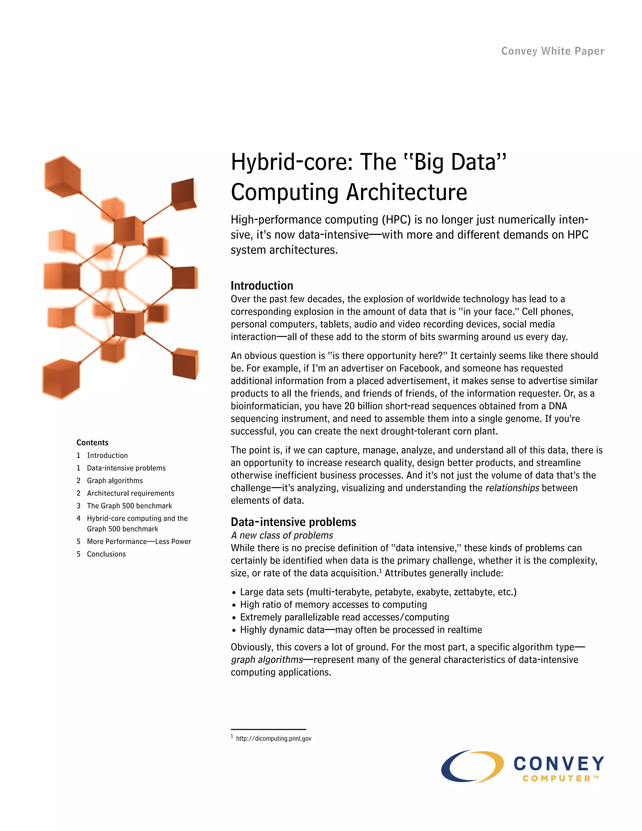 The big data_computing_architecture-graph500 | PDF