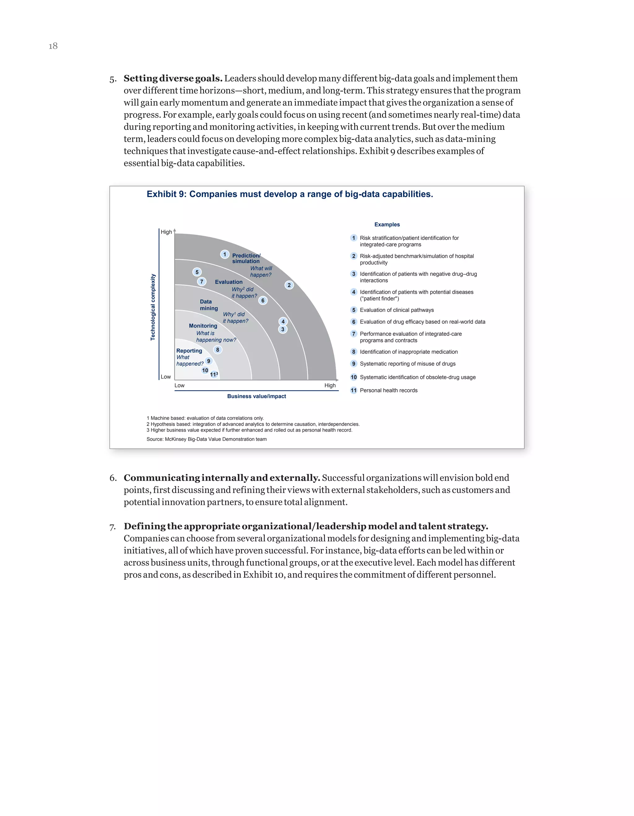 The 'big data' revolution in healthcare Mckinsey Report | PDF