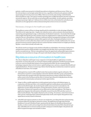 The 'big data' revolution in healthcare Mckinsey Report | PDF