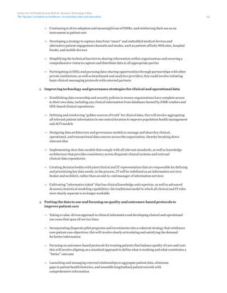 The 'big data' revolution in healthcare Mckinsey Report | PDF