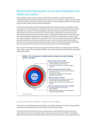 The 'big data' revolution in healthcare Mckinsey Report | PDF