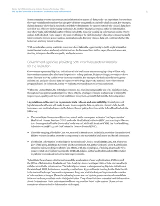 The 'big data' revolution in healthcare Mckinsey Report | PDF