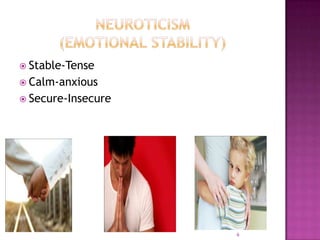 The big five factors of personality | PPT