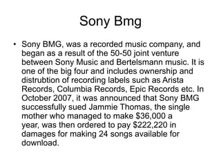 The Big Four Record Labels | PPT