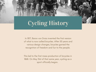 The Biggest Cycling Races In History | PPT