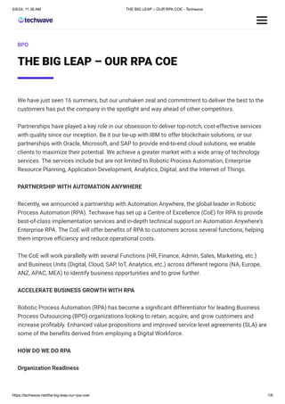 THE BIG LEAP – OUR RPA COE - Techwave.pdf