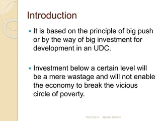 The big push theory | PPTX