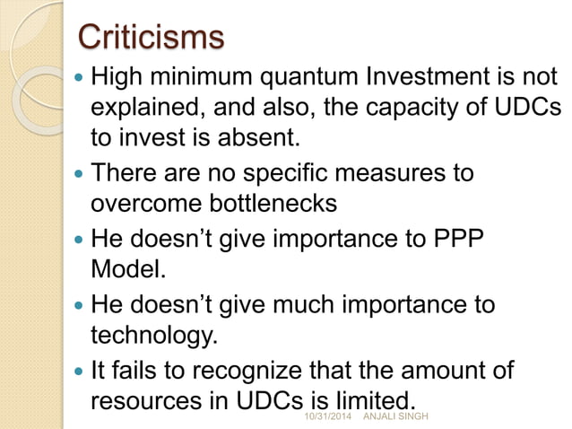 The big push theory | PPTX