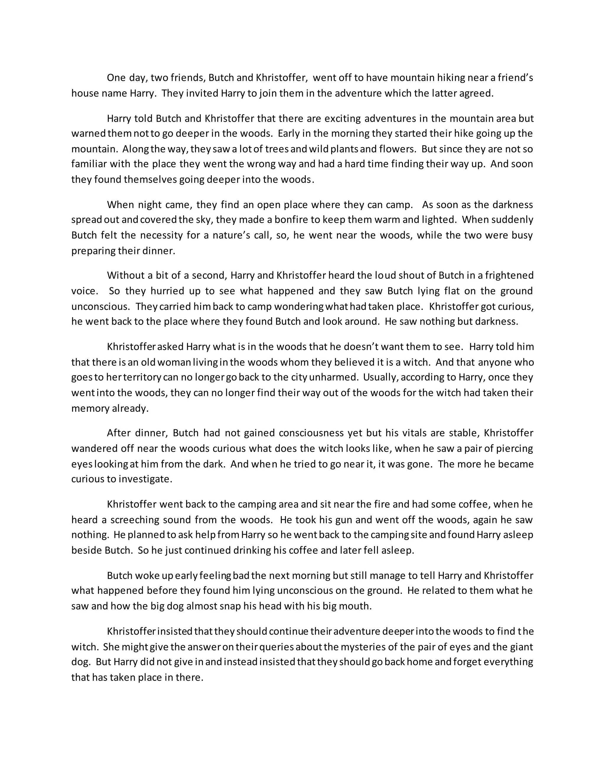 The Big Secret | DOCX